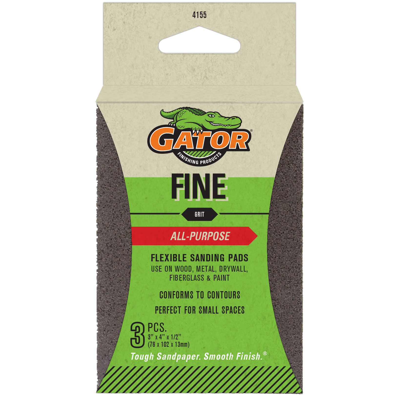 Gator Almohadilla de lijado flexible de grano fino x 3 unidades | Rust ...